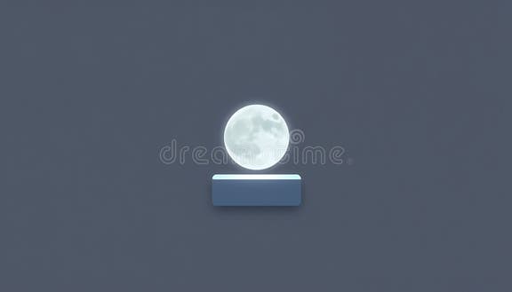 Moon Icon Digital, Lunar Symbol, Night Mode, Interface Element, UI ...