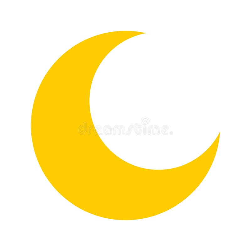 Moon isolated icon design stock illustration. Illustration of graphic ...
