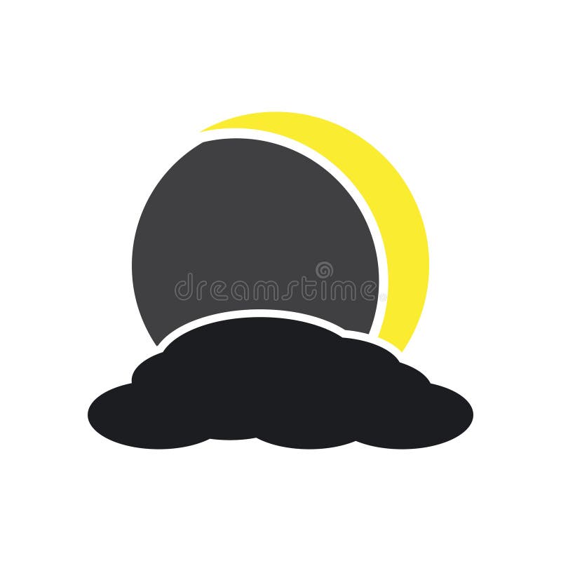 Moon Logo Vector Template Icon Stock Vector - Illustration of cosmos ...