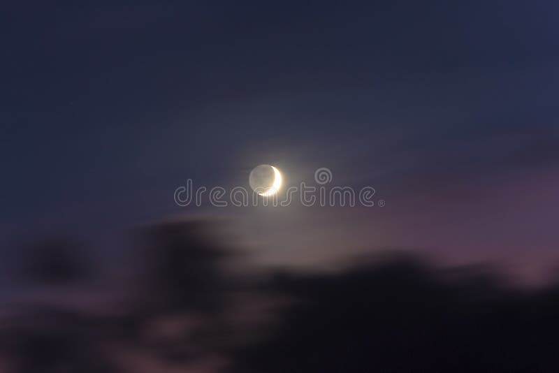 Moon long exposure stock image. Image of astronomy, abstract - 62587605