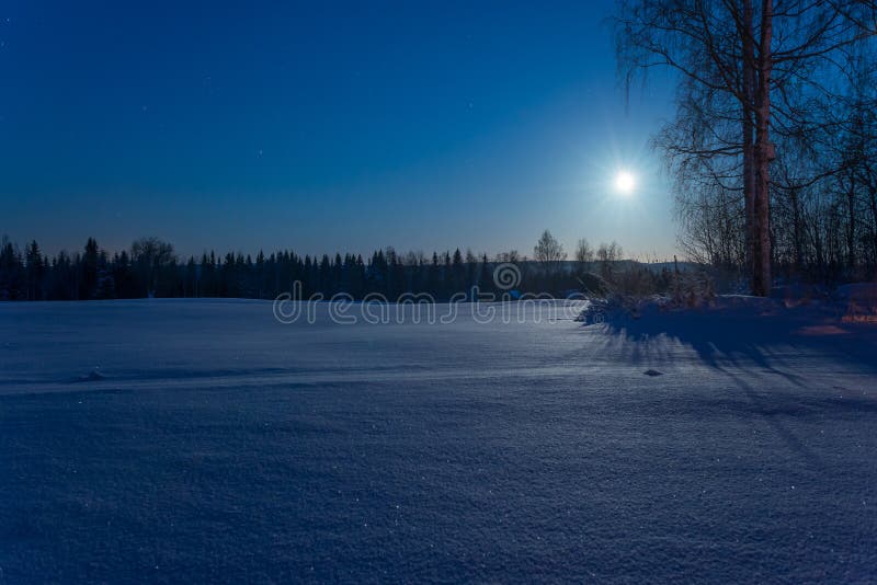 Moon magic stock photo. Image of frost, blue, winter - 49065094