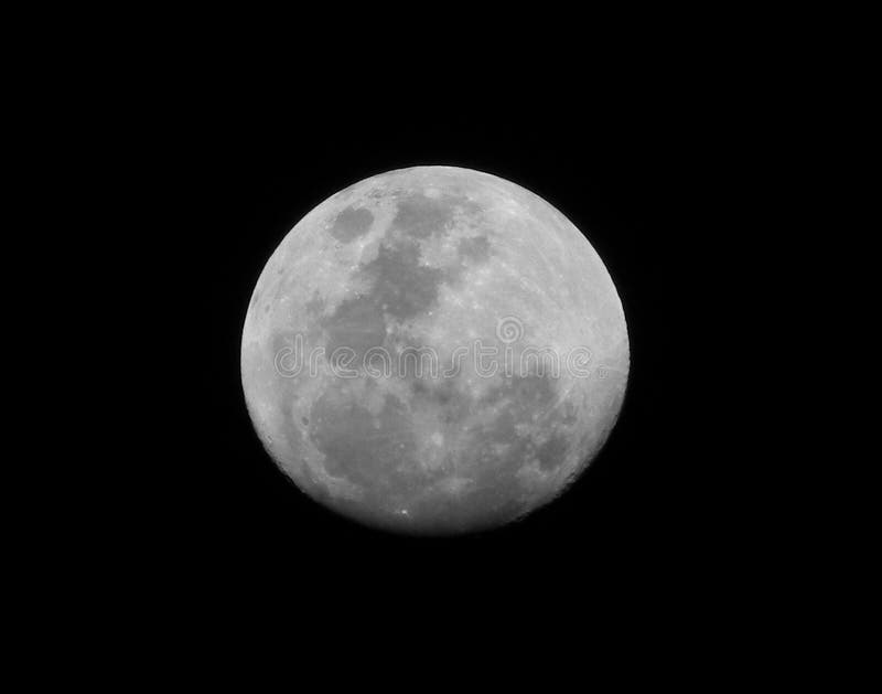 The moon stock photo. Image of natural, evening, themoon - 51917702