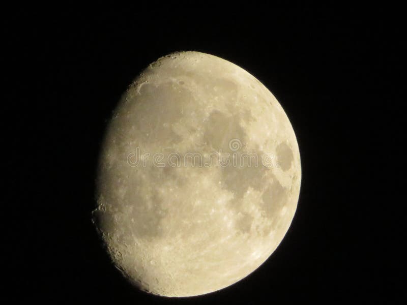 A nice moon at night stock image. Image of nice, lunar - 175648161