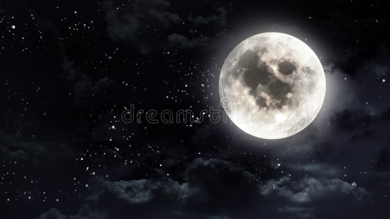 Moon in the night sky stock photo. Image of moonlight - 23178124
