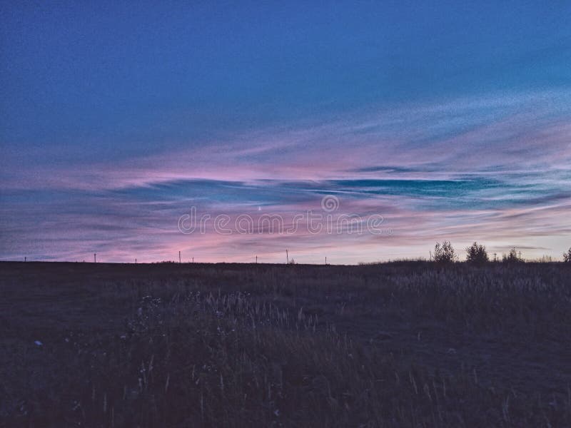 Moon in the night sky stock image. Image of colorful - 160143469