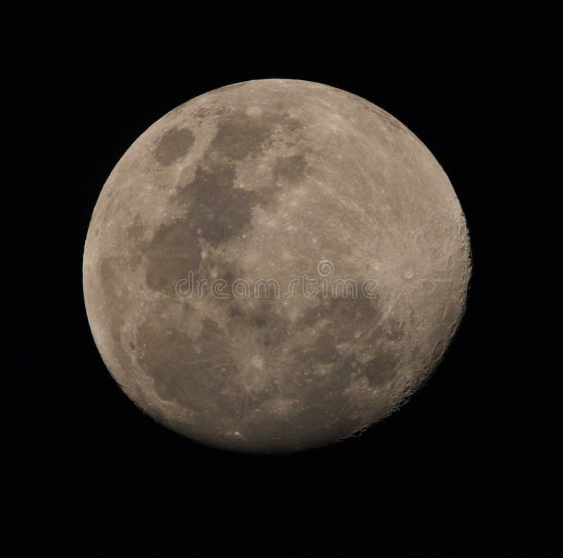 Moon stock image. Image of nikon, fullmoon, sigma, moon - 119879737