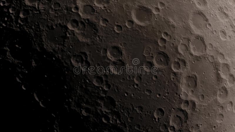 Moon in Outer Space, Surface.this Image Elements Furnished by Nasa ...