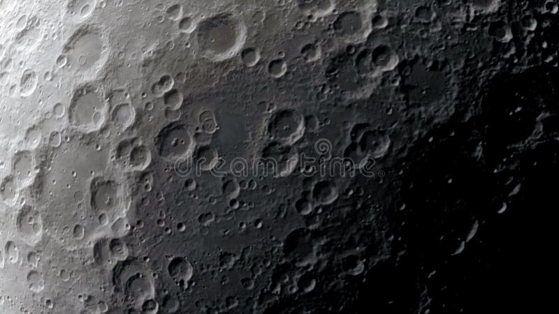 Moon in Outer Space, Surface.this Image Elements Furnished by Nasa ...