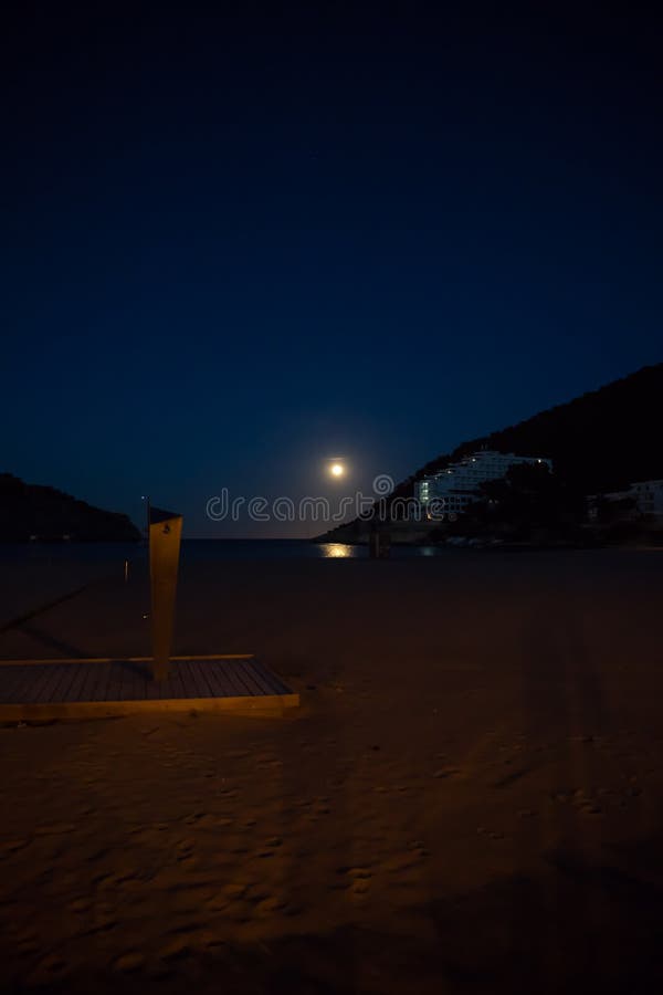 Landscape Photograph Mountain Moon Sight Stock Photos - Free & Royalty ...