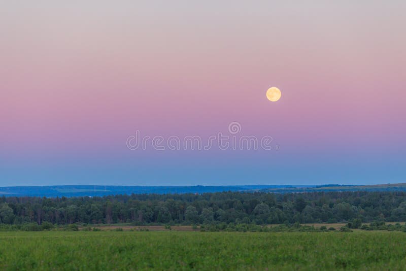 620 Moon Over Grass Field Stock Photos - Free & Royalty-Free Stock ...