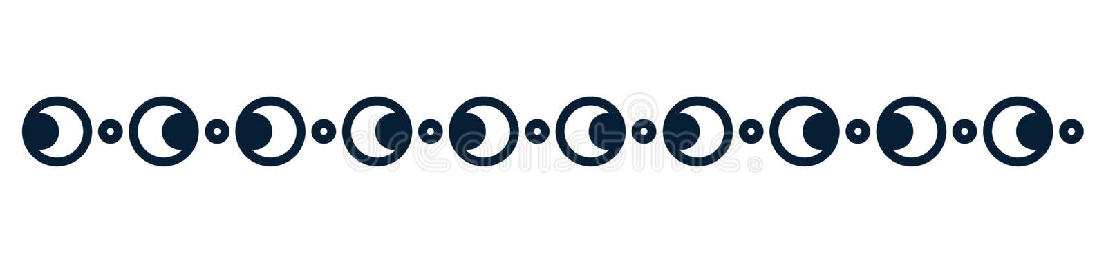 Moon Border Stock Illustrations – 16,723 Moon Border Stock ...