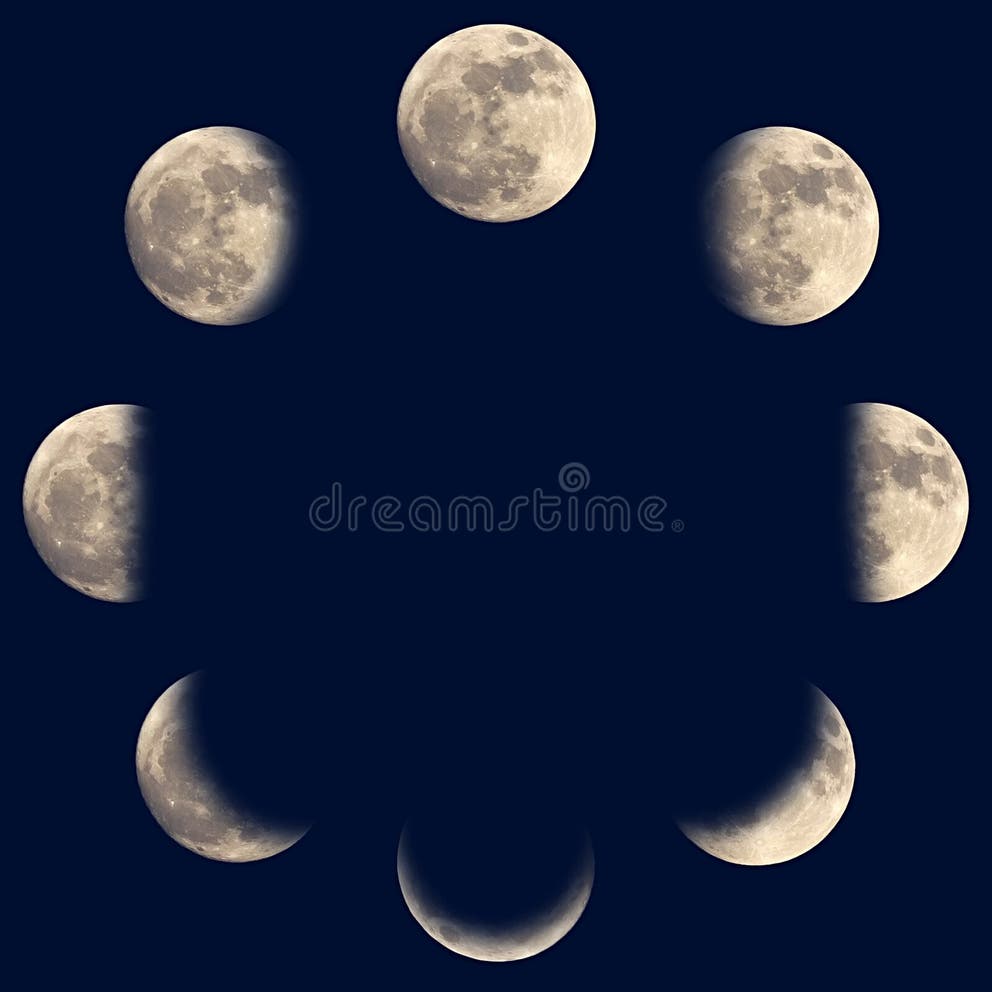 600 Moon Phases Circle Stock Photos - Free & Royalty-Free Stock Photos ...