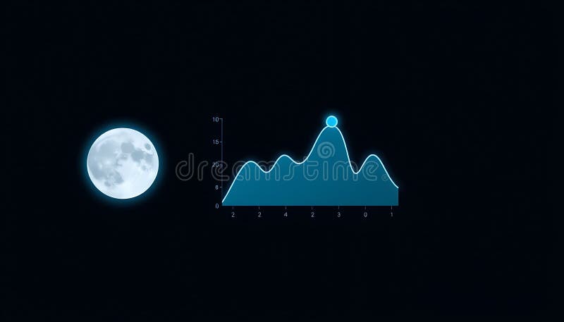 Moon Phases Chart Graphic, Lunar Cycle Data and Astronomical ...