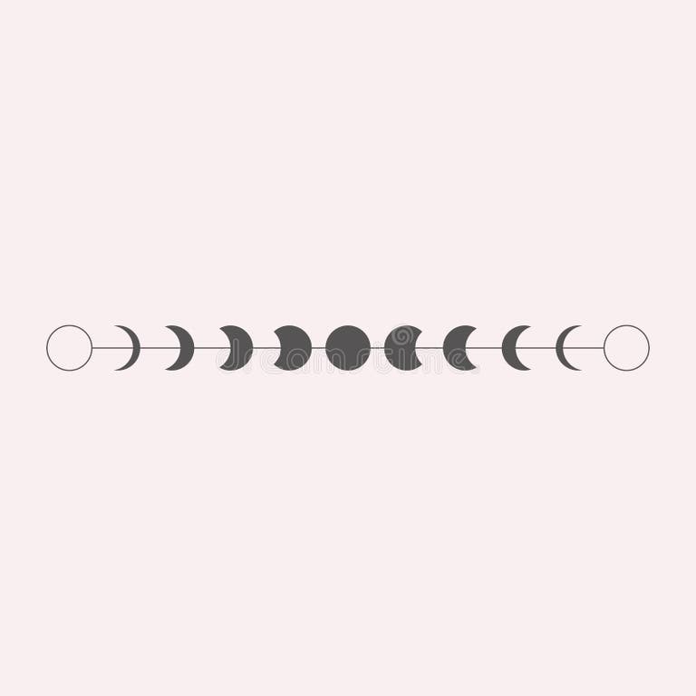 Moon Phase Border Stock Illustrations – 112 Moon Phase Border Stock ...