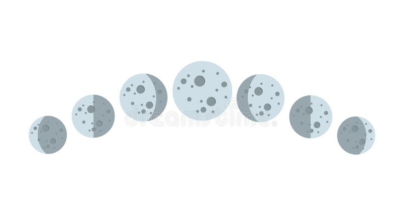 Phases icon stock illustration. Illustration of phaselis - 100519229