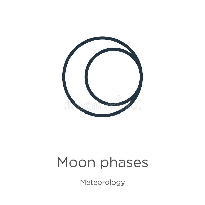Phases icon stock illustration. Illustration of phaselis - 100519229