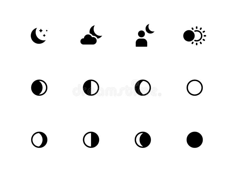 Moon Phases Stock Illustrations – 6,870 Moon Phases Stock Illustrations ...