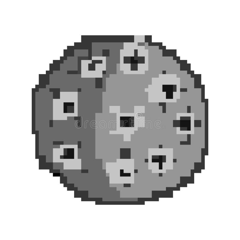 Moon Pixel Stock Illustrations – 2,445 Moon Pixel Stock Illustrations ...
