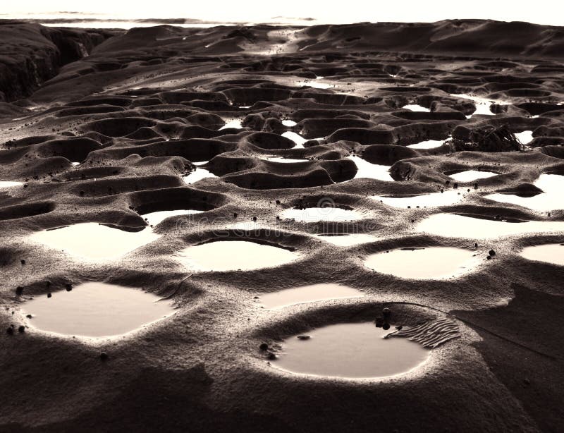 Moon Pools stock image. Image of beach, water, tide, pools - 21822035