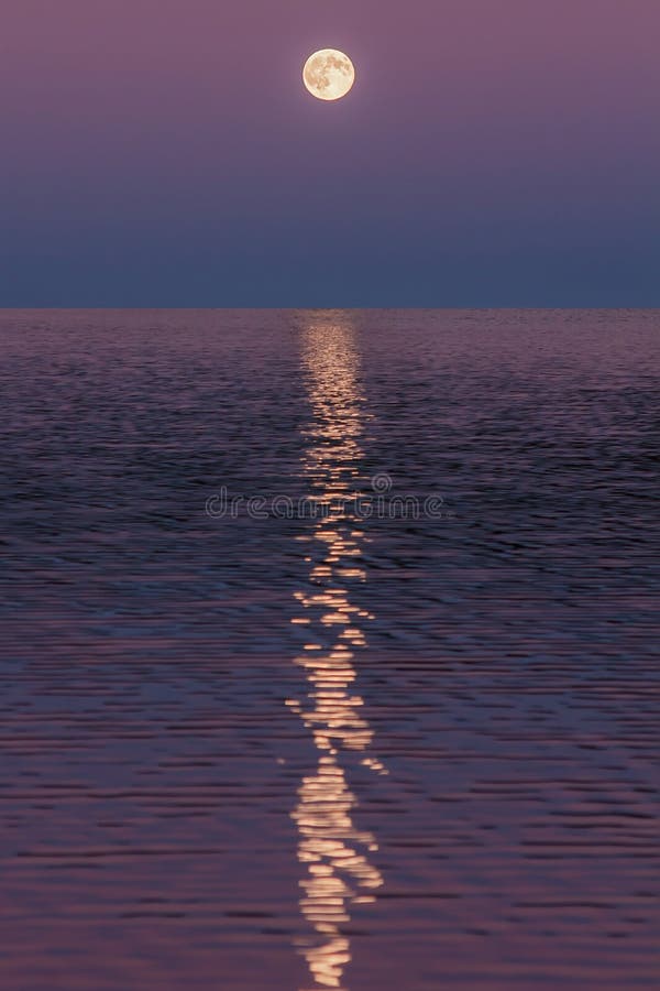 442 Full Moon Reflected Water Stock Photos - Free & Royalty-Free Stock ...