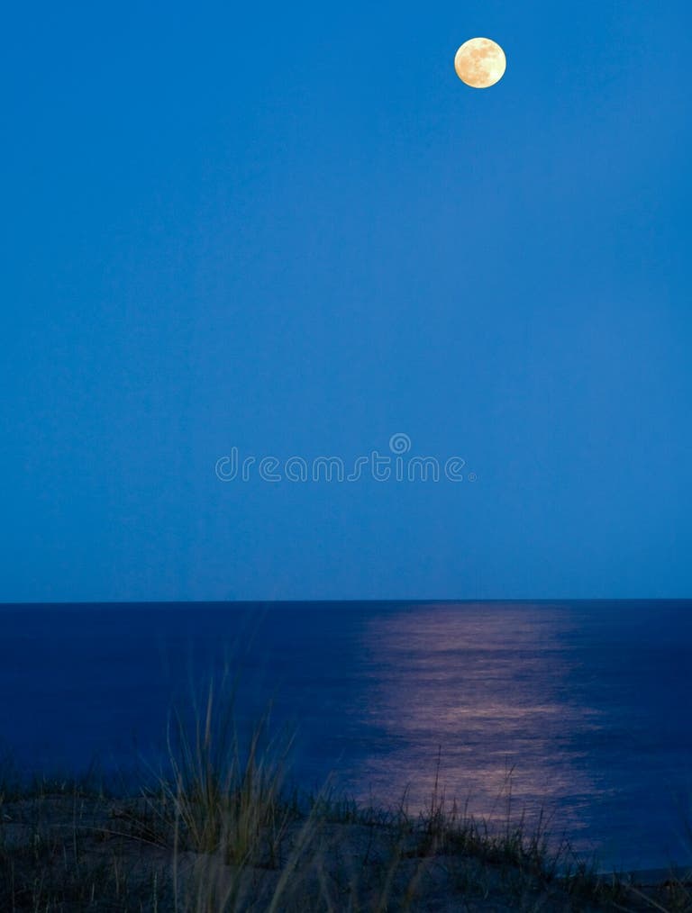 159 Blue Moon Reflecting Ocean Stock Photos - Free & Royalty-Free Stock ...