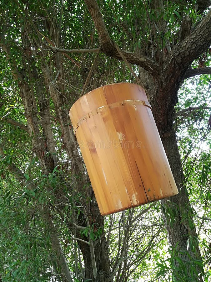 Bucket hanging stock photo. Image of bucket, sculpture - 110479952