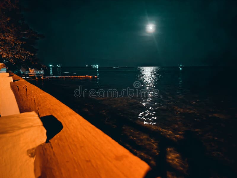 Moon with Shadow View from Space. Stock Image - Image of cloud, nasa ...