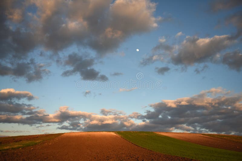 Plowed Field Moonlight Stock Photos - Free & Royalty-Free Stock Photos ...