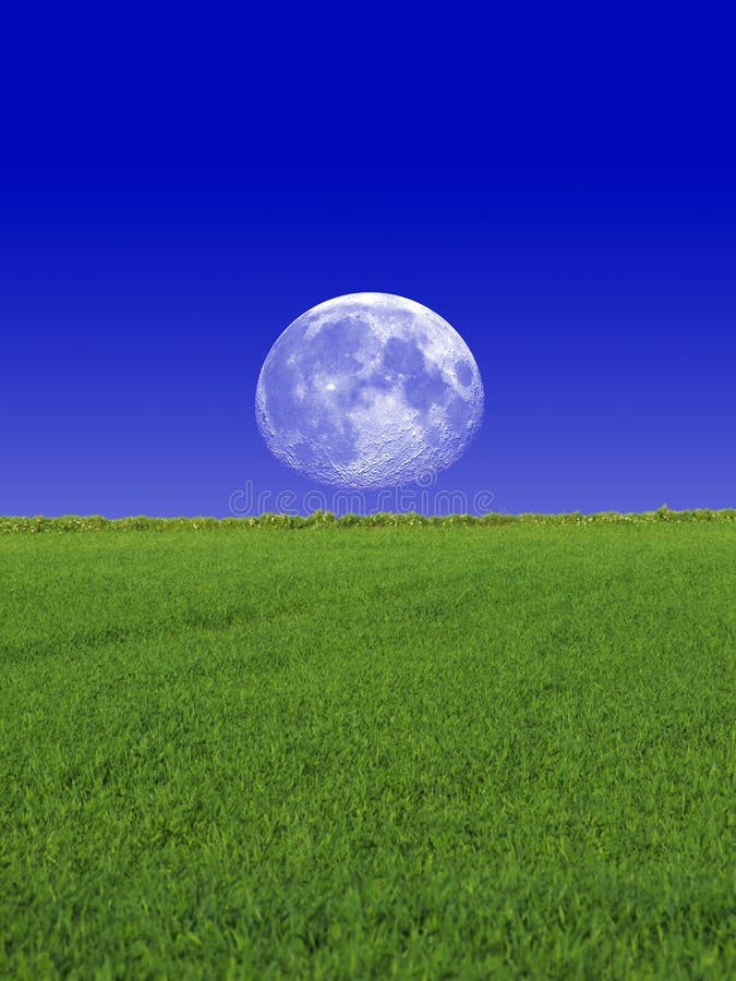 Green Moon Wallpaper