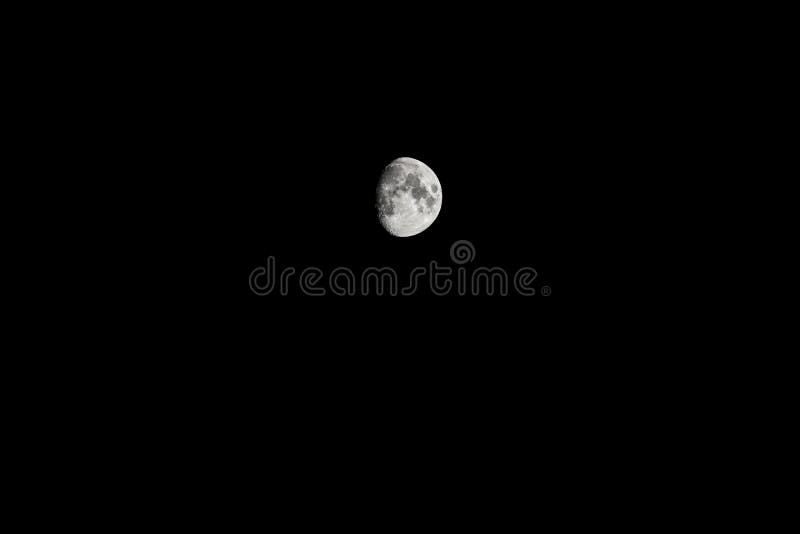 The moon space void stock image. Image of monochrome - 193323995
