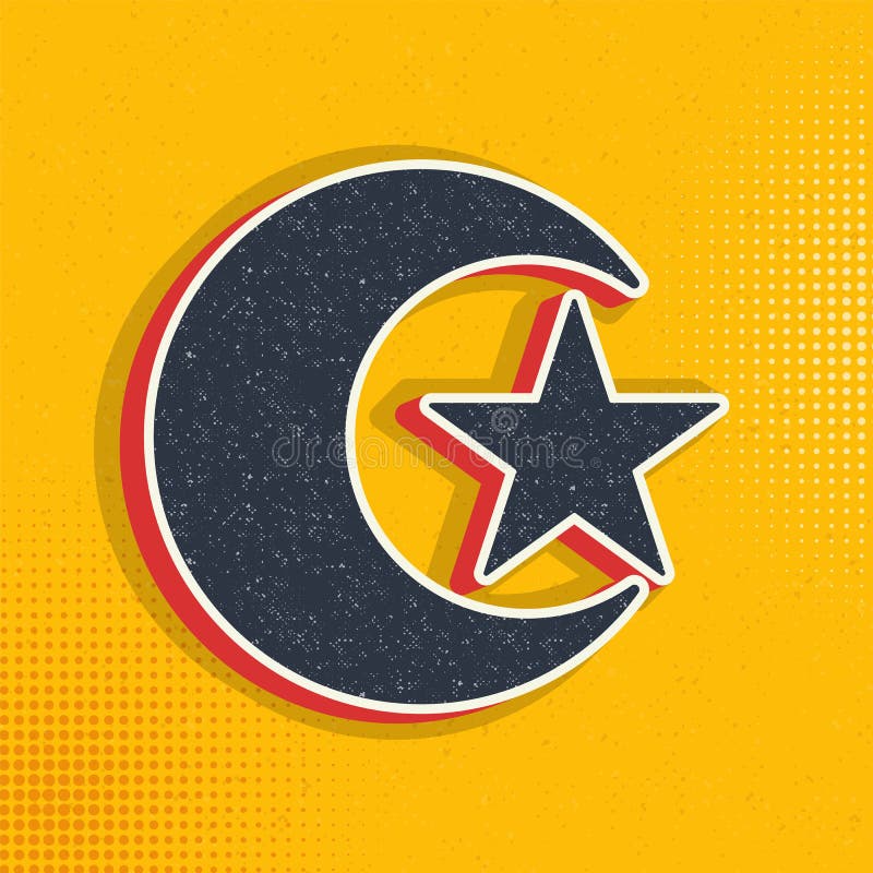 Retro Style Pop Art Moon Stock Illustrations – 389 Retro Style Pop Art ...