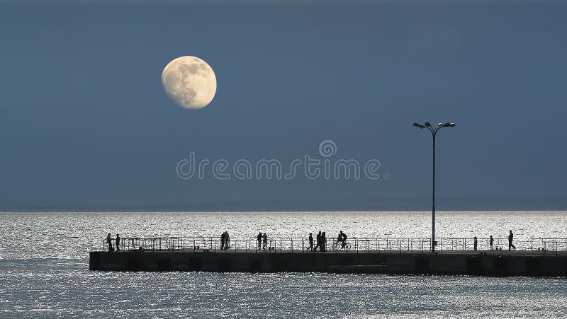 Evening on the Dock, Lake of the Woods, Kenora, Ontario Stock Photo ...