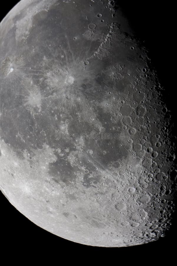 Moon surface stock photo. Image of detailed, impact, moonlight - 23062854