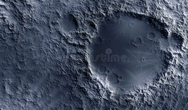 Moon surface stock illustration. Illustration of planetary - 52555779