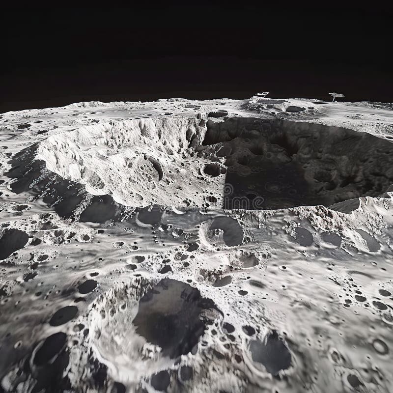 Moon Surface, Craters, Highlands, Shadows, Impact, Texture, Rocky ...