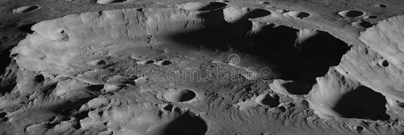 Moon Landscape HDRI, Spherical Environment Panorama Background Map ...