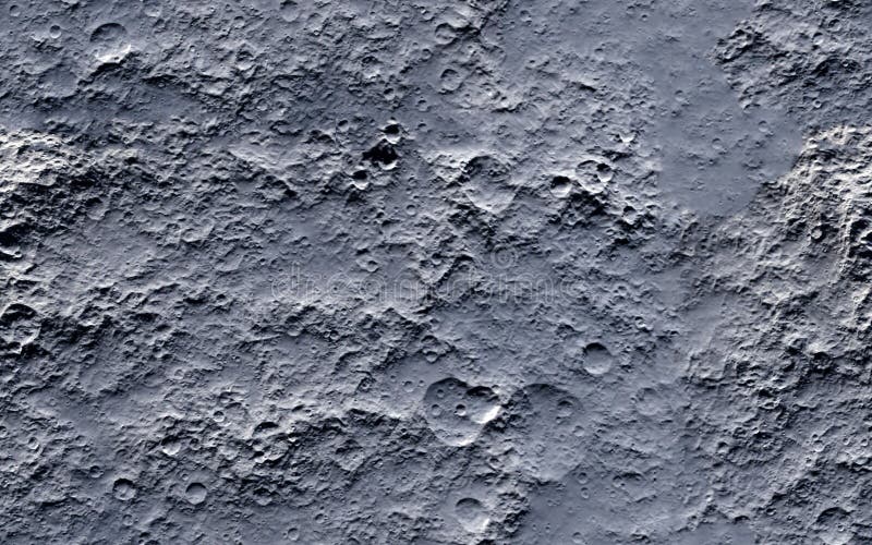 Moon Surface. Seamless Texture Background. Stock Photo - Image of ...