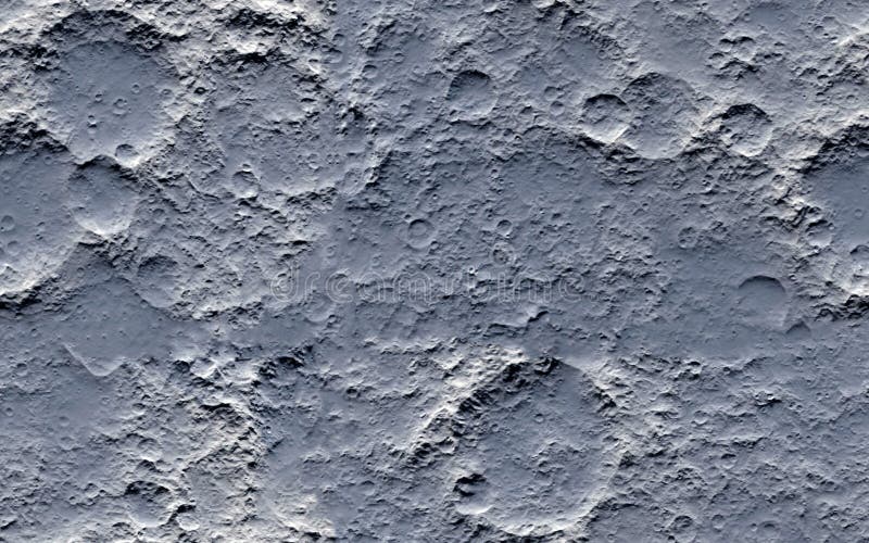 Moon Surface. Seamless Texture Background. Stock Image - Image of peak ...