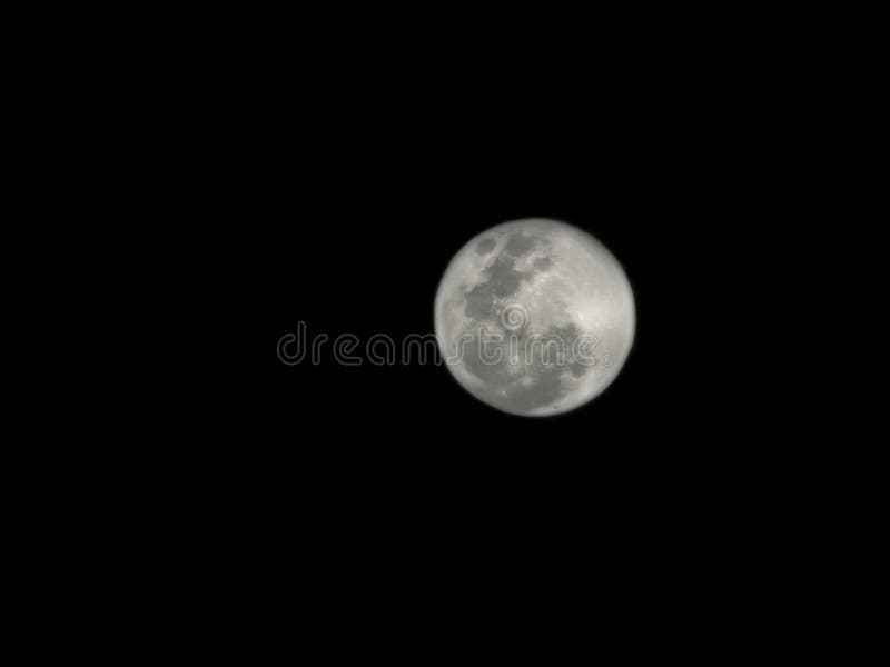 The moon stock photo. Image of zoom, moon - 193654298