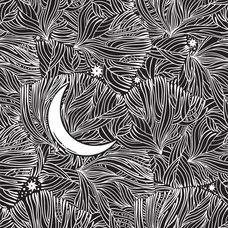 Moon Pattern Stock Illustrations – 204,932 Moon Pattern Stock ...