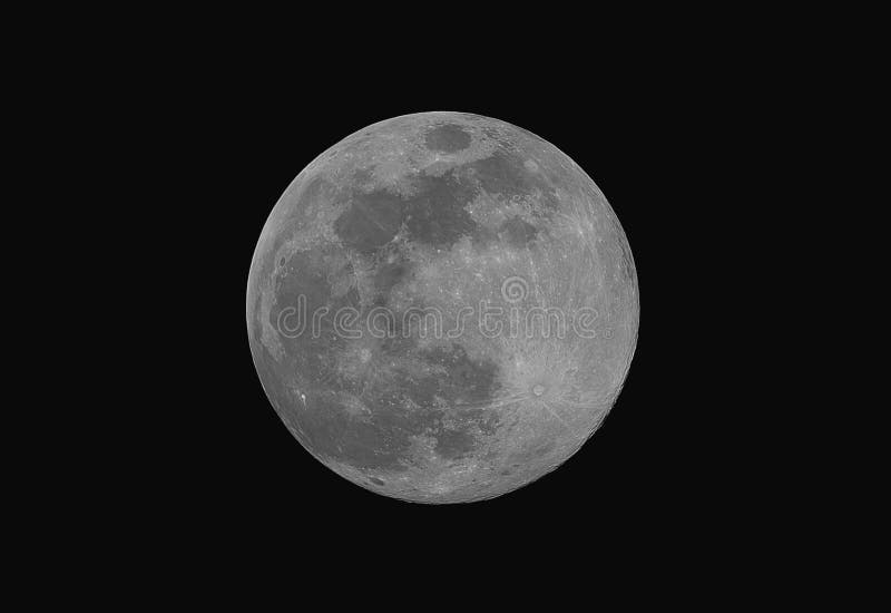 Moon view details stock photo. Image of bright, crescent - 151641000