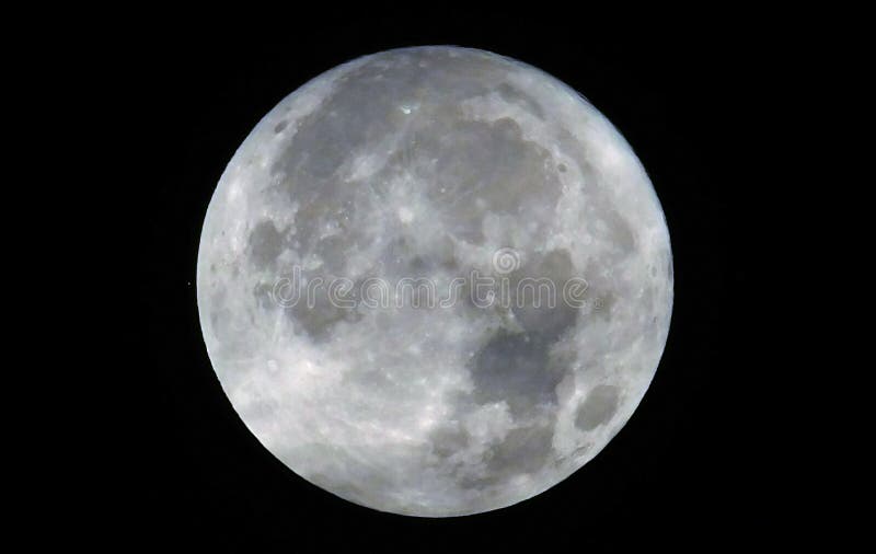 Moon View from the Earth stock image. Image of gibbous - 132029625