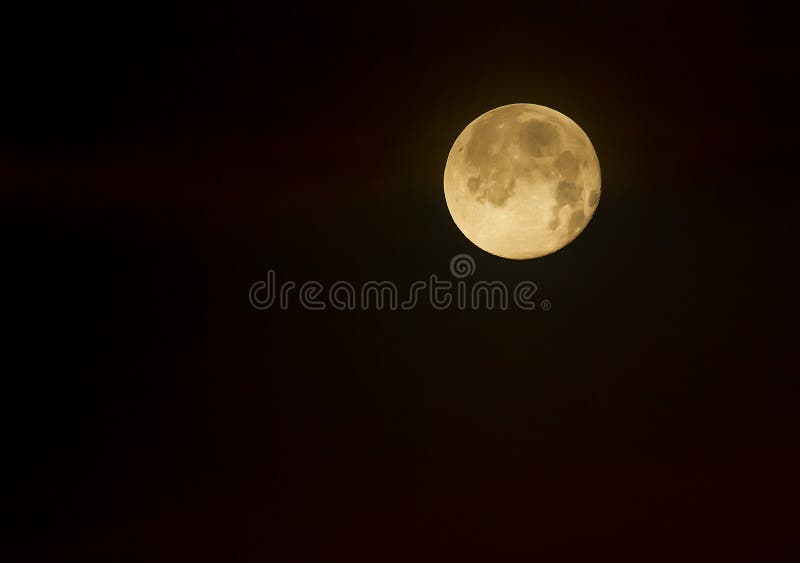 The Moon is a Wonderful Natural Satellite of the Earth Stock Photo ...