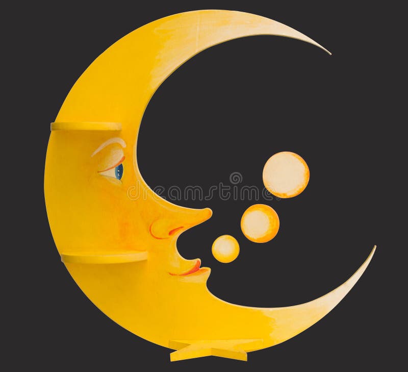 Moon stock illustration. Illustration of backdrop, isolated - 39758568