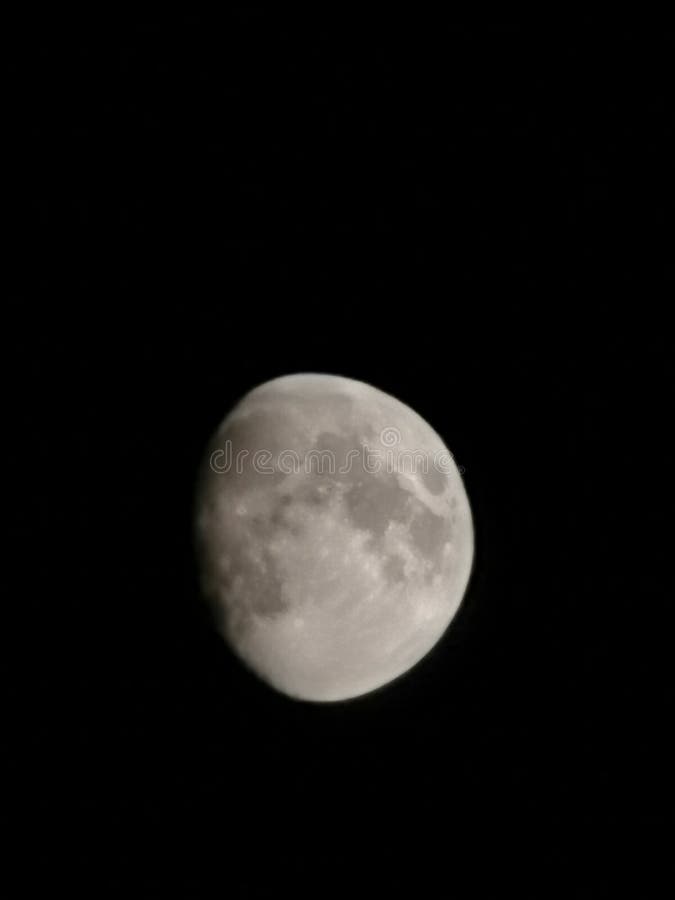 Moon, zoom, night stock photo. Image of crescent, astronomy - 194529218