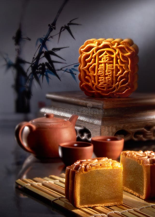 Mooncake stock image. Image of celebration, cheese, moon - 26903959