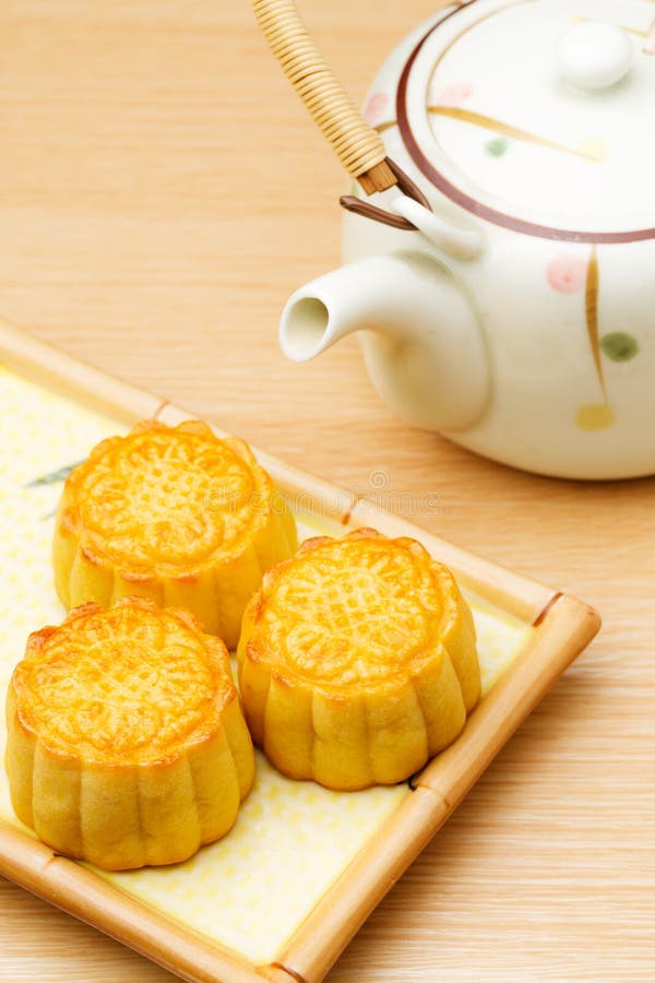 Mooncake and tea stock photo. Image of moon, festival - 33737832