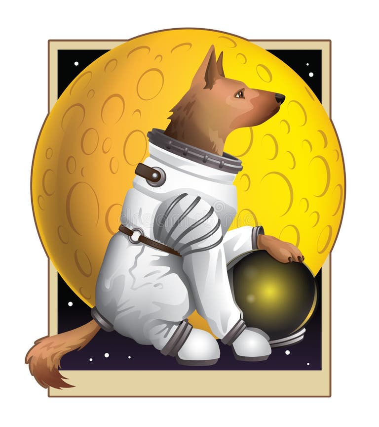 Moondog Stock Illustrations – 4 Moondog Stock Illustrations, Vectors ...