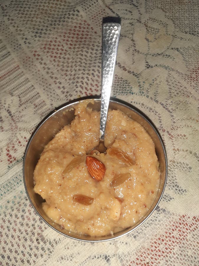 Moong Daal Halwa Indian Food Stock Image - Image of indian, cuisine ...