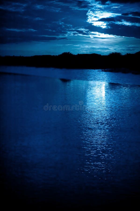 Moonlight stock image. Image of moonshine, landscape - 11567539